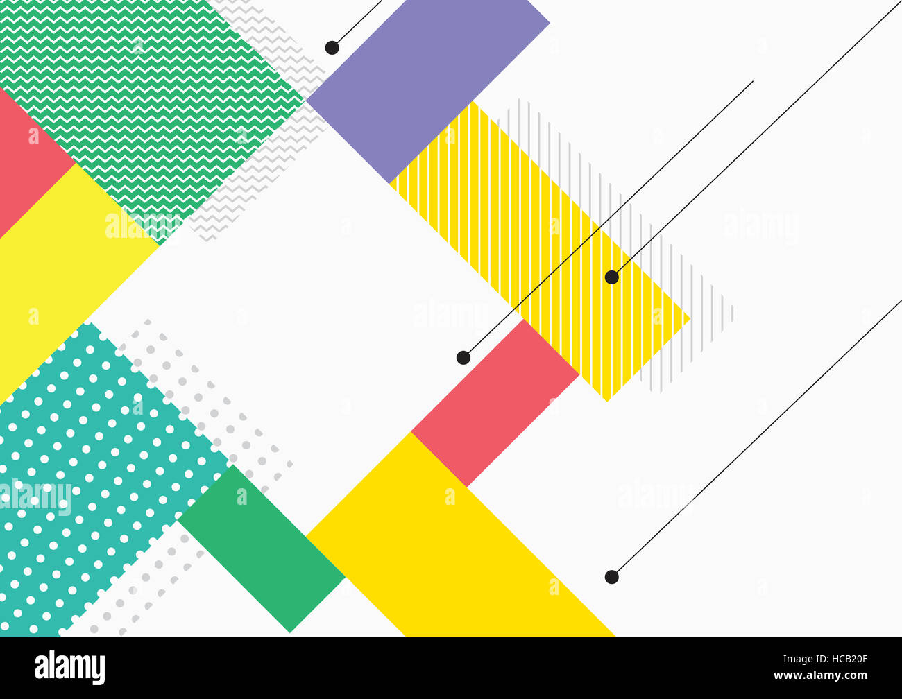 Typographic diagonal lines and polka dots Stock Photo - Alamy