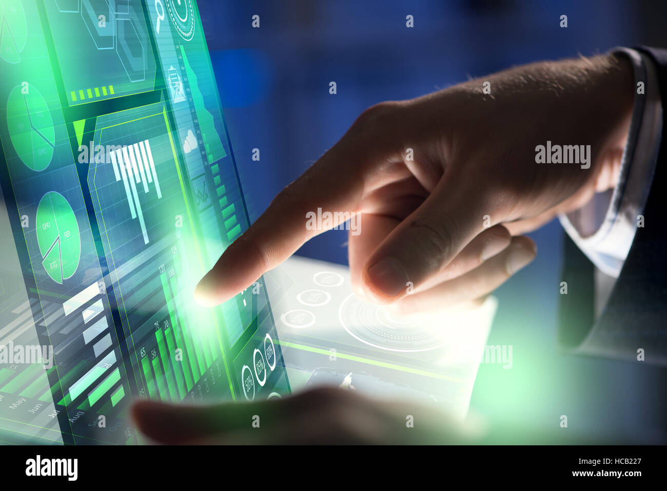 New technologies in use Stock Photo - Alamy