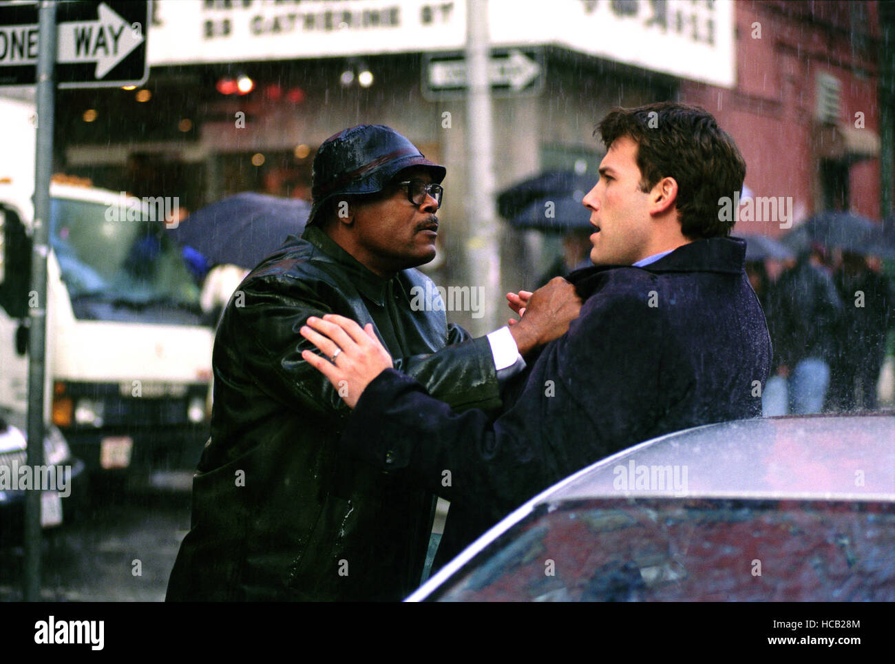 CHANGING LANES, Samuel L. Jackson, Ben Affleck, 2002 (c) Paramount ...