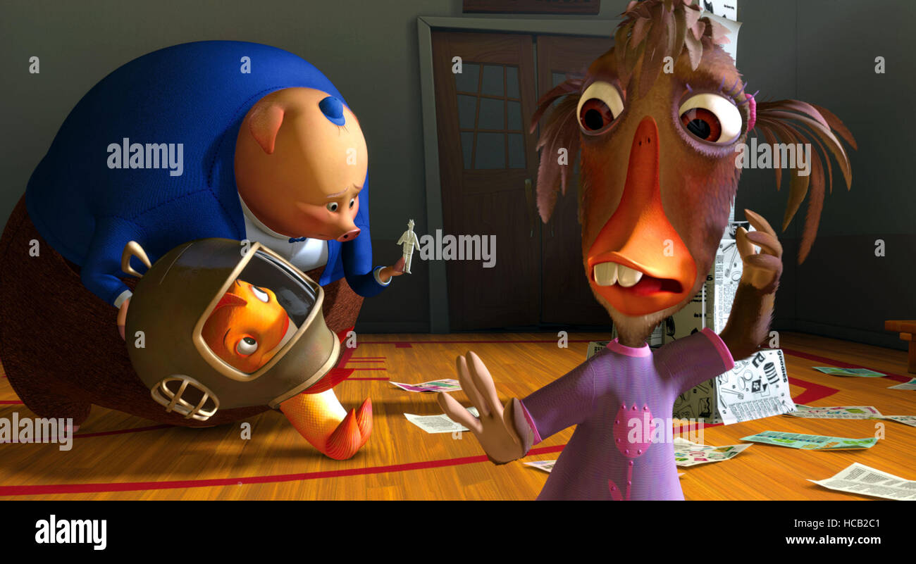 CHICKEN LITTLE, Runt, Fish Out of Water, Ugly Duckling, 2005, (c) Walt ...