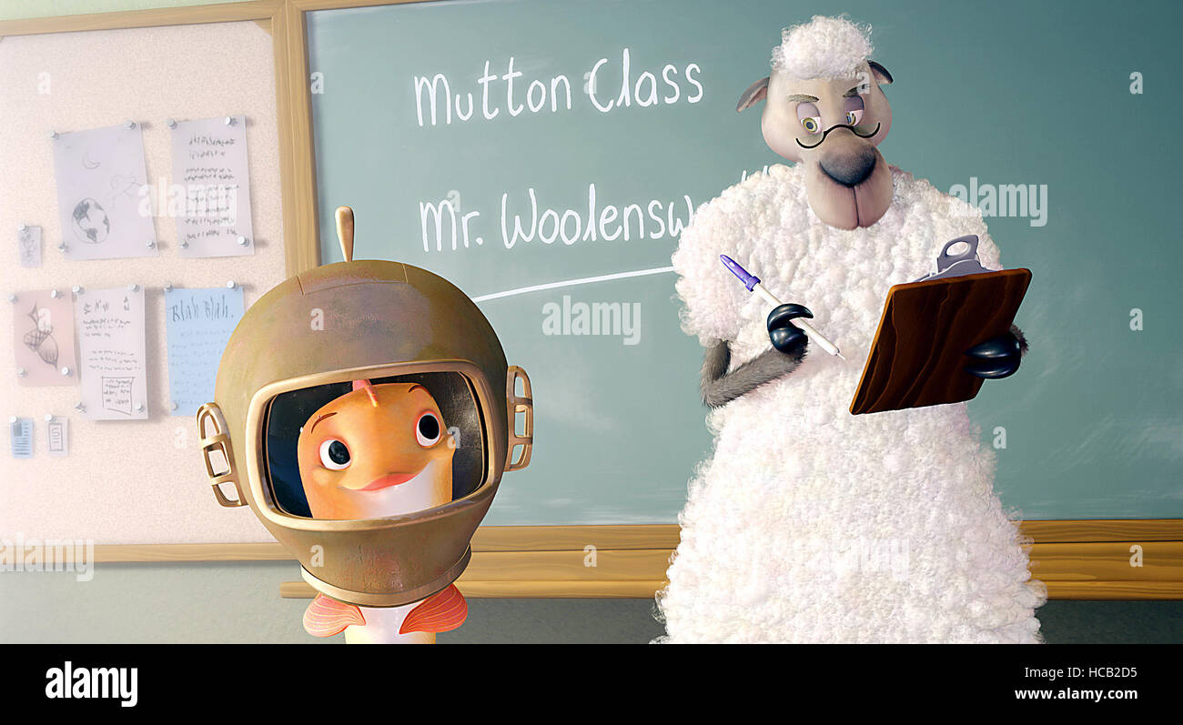 CHICKEN LITTLE, Fish out of Water, Mr. Woolensworth, 2005, (c) Walt ...