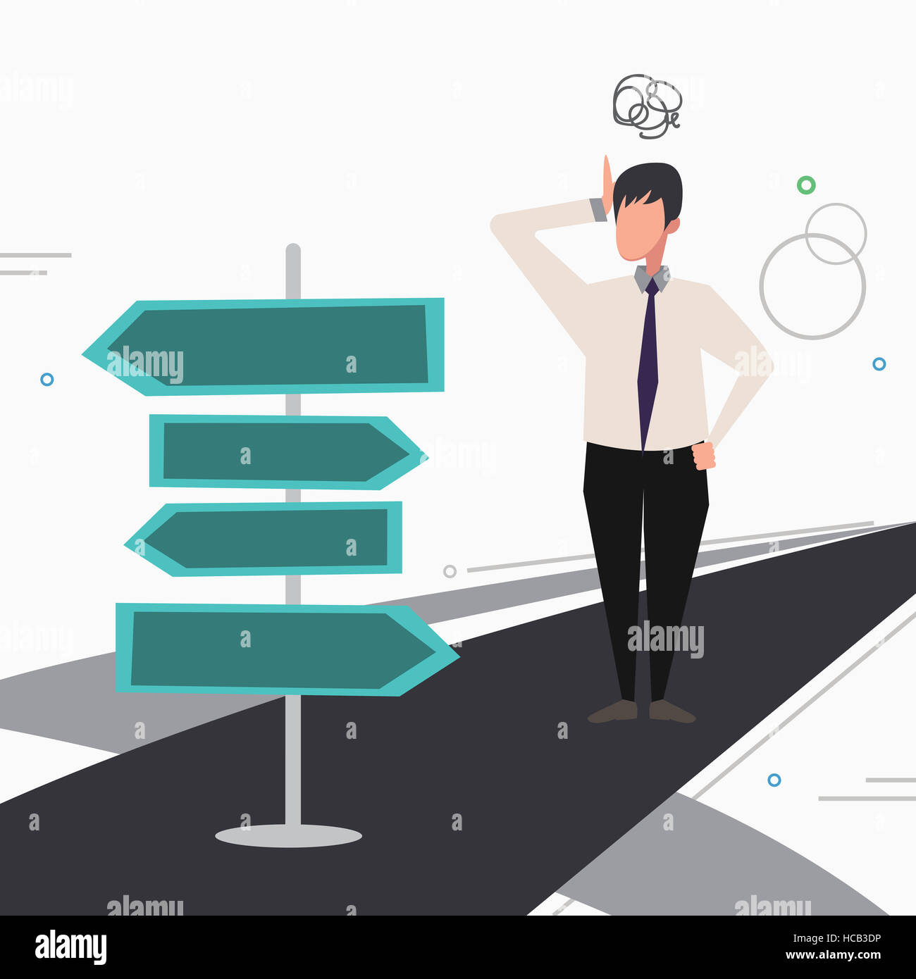 Various directions of business Stock Photo - Alamy