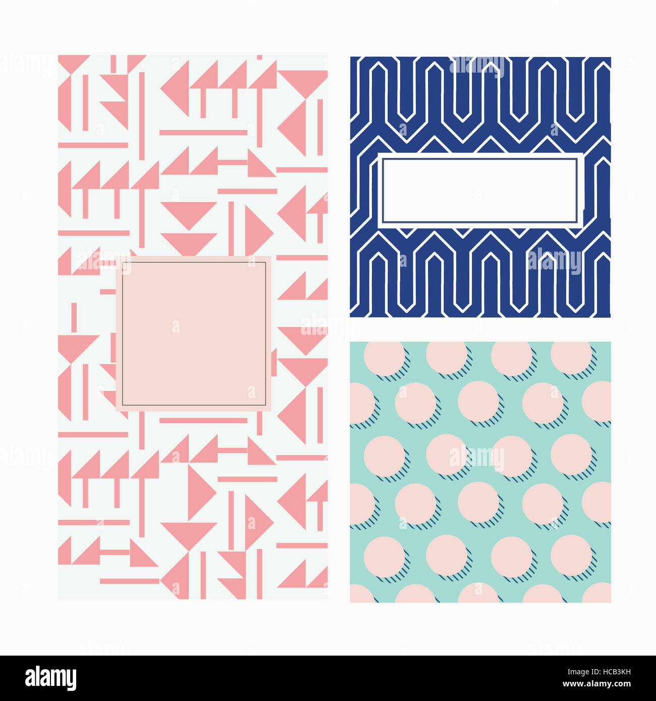 Various geometric patterns dor summer Stock Photo - Alamy
