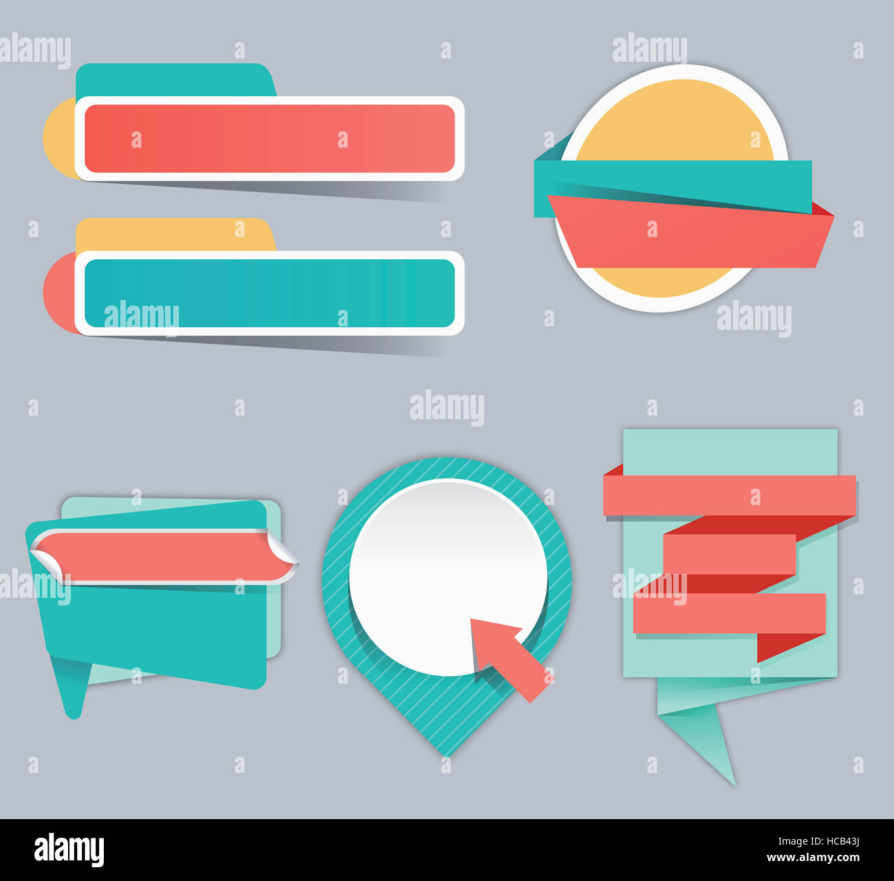 Various labels for sale shopping Stock Photo - Alamy