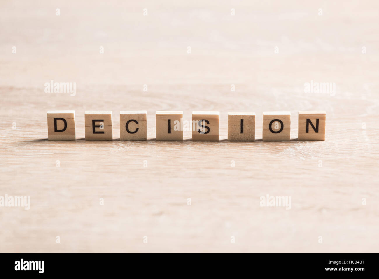 Take decision and make step Stock Photo - Alamy