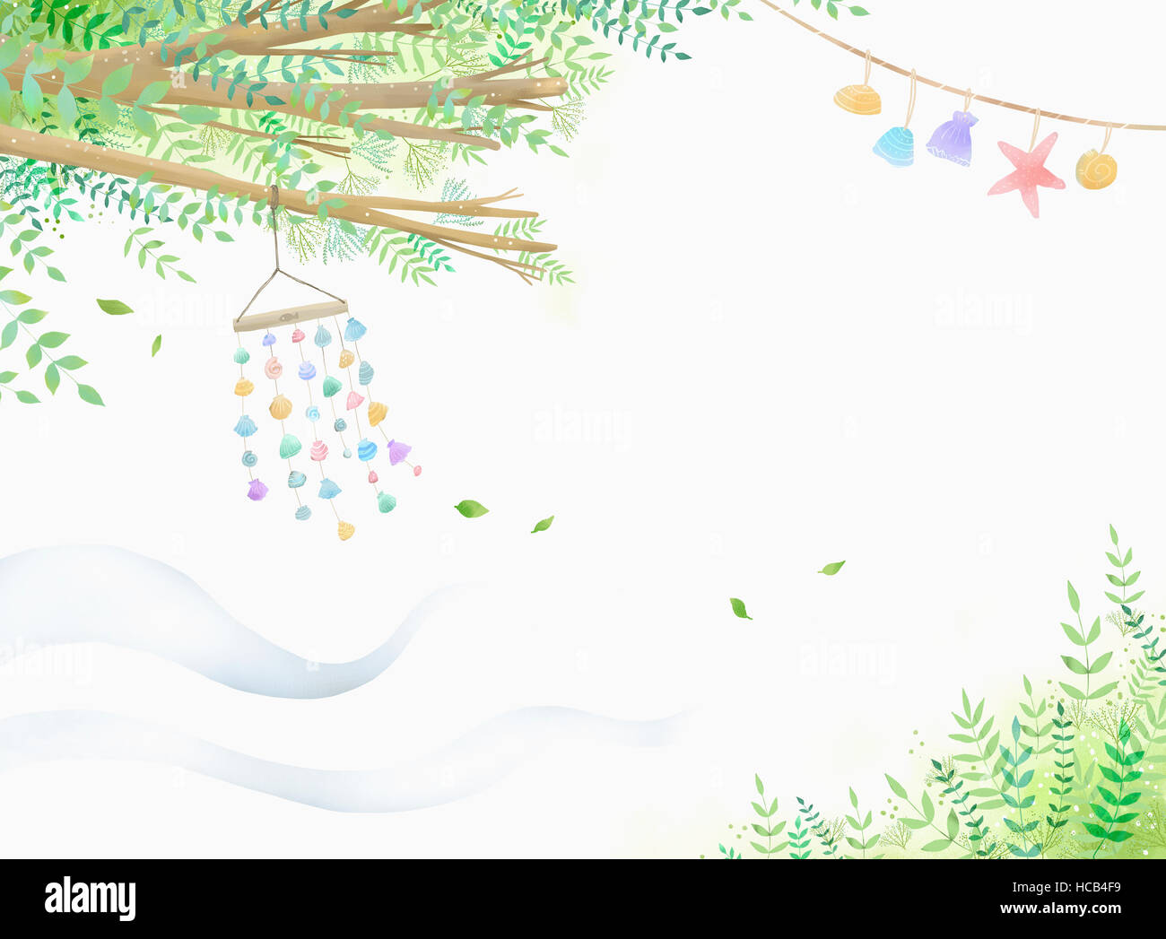 Background of summer Stock Photo - Alamy