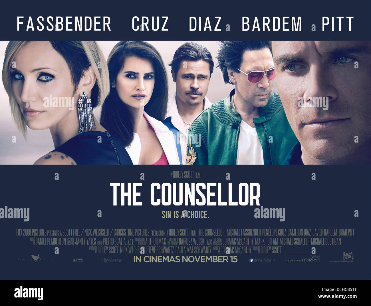 THE COUNSELOR, British poster art, from left: Cameron Diaz, Penelope ...