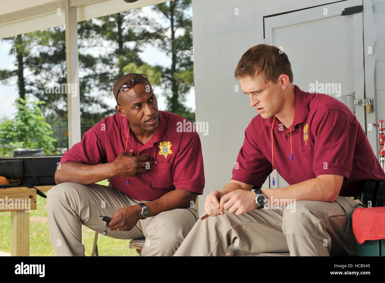 COURAGEOUS, from left: Ken Bevel, Ben Davies, 2011. ©TriStar Pictures ...
