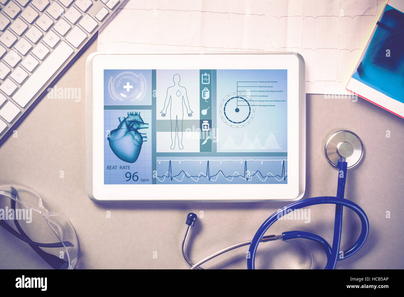 Digital technologies in medicine Stock Photo - Alamy