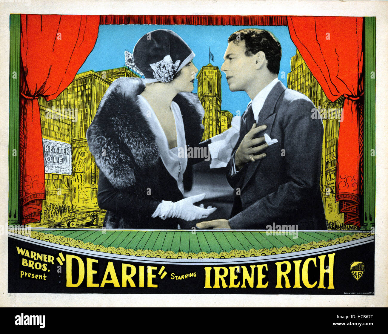 DEARIE, from left, Irene Rich, William Collier, Jr., 1927 Stock Photo ...