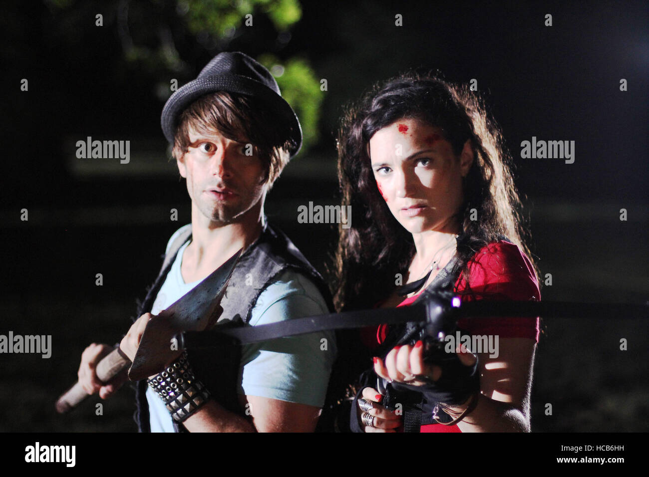 DEAD BEFORE DAWN 3D, from left: Tim Doiron, April Mullen, 2012. ©Gaiam ...