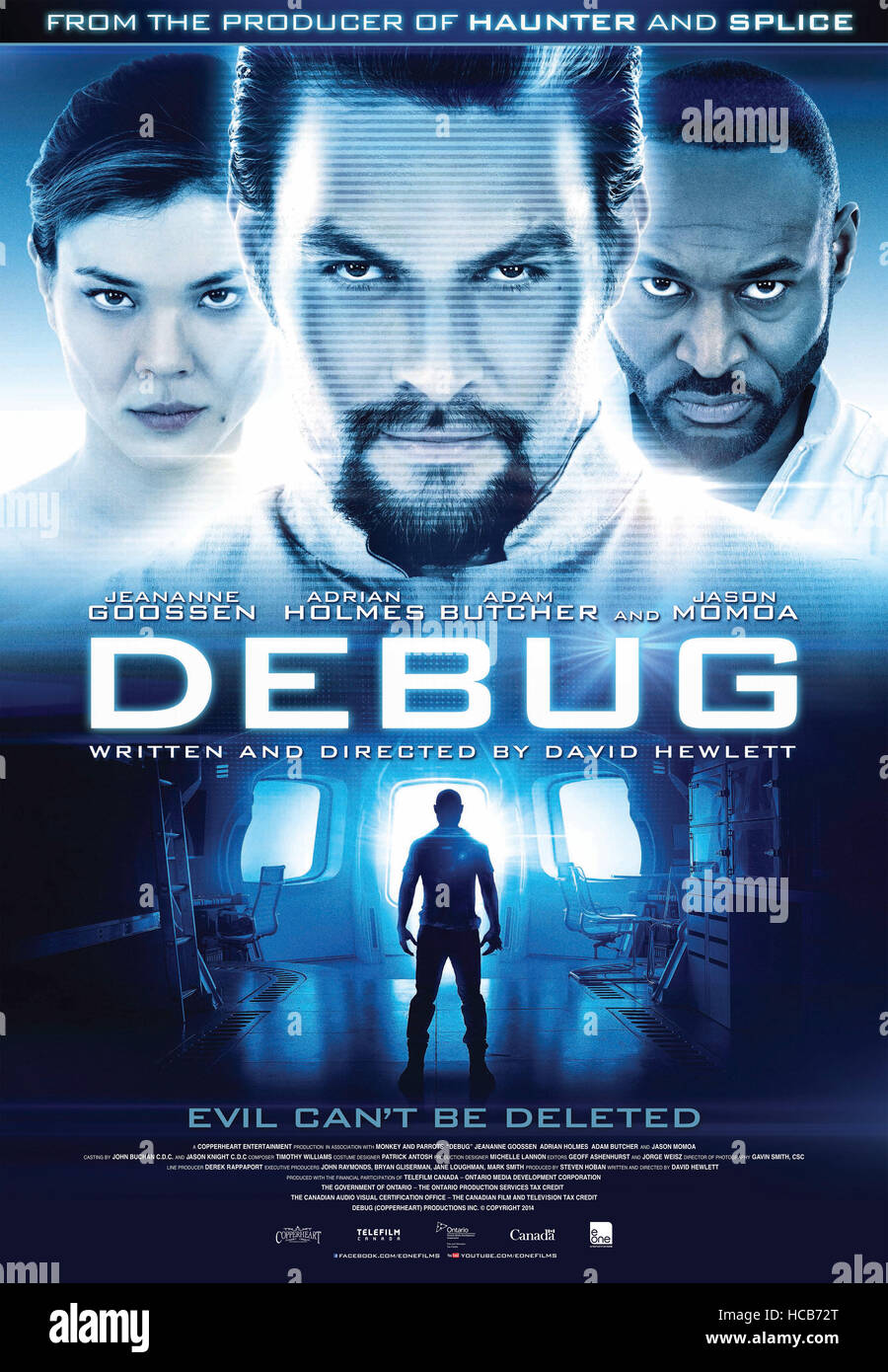 DEBUG, Canadian poster, from left: Jeananne Goossen, Jason Momoa ...