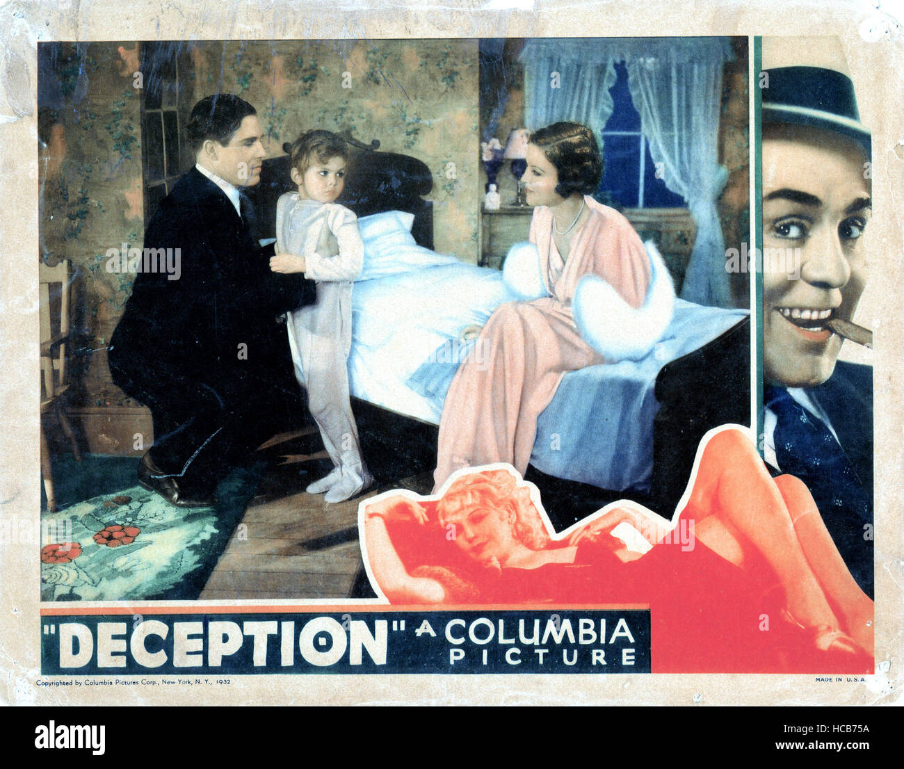 DECEPTION, US poster art, Leo Carrillo, thelma Todd, Nat Pendleton ...