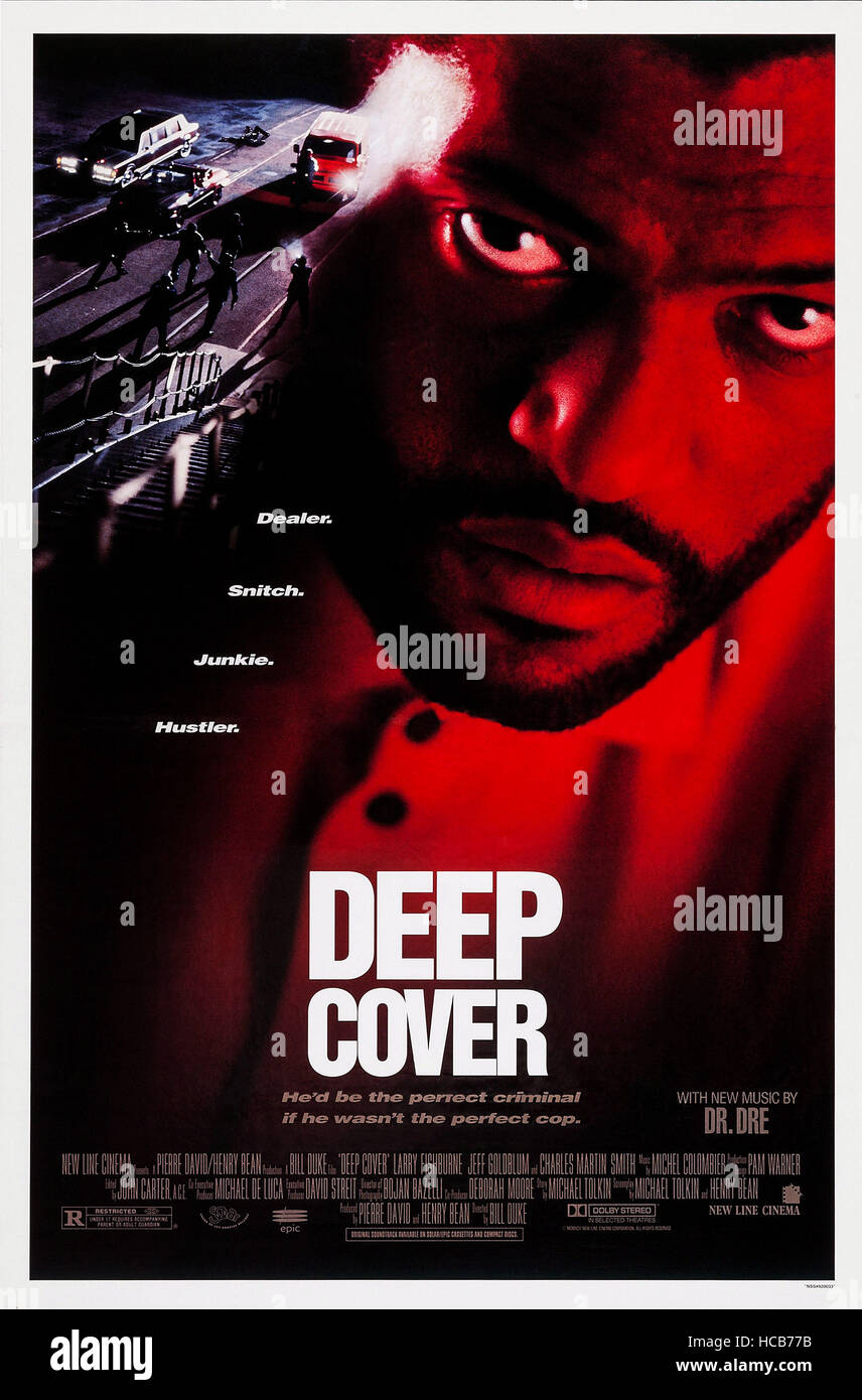 DEEP COVER, US poster art, Laurence Fishburne, 1992, © New Line ...