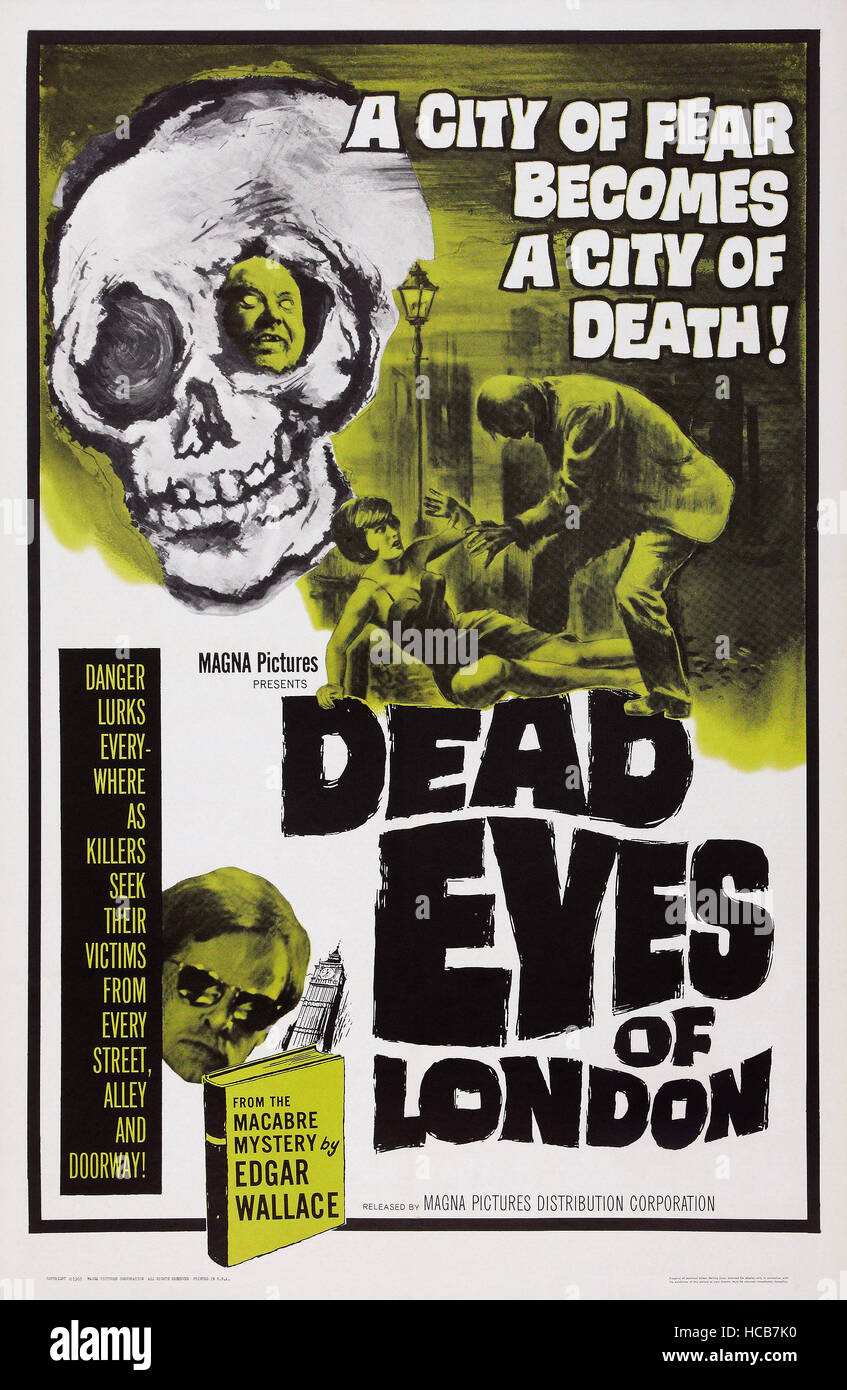 DEAD EYES OF LONDON, poster art, top l-r: Ady Berber, Anneli Sauli [aka ...
