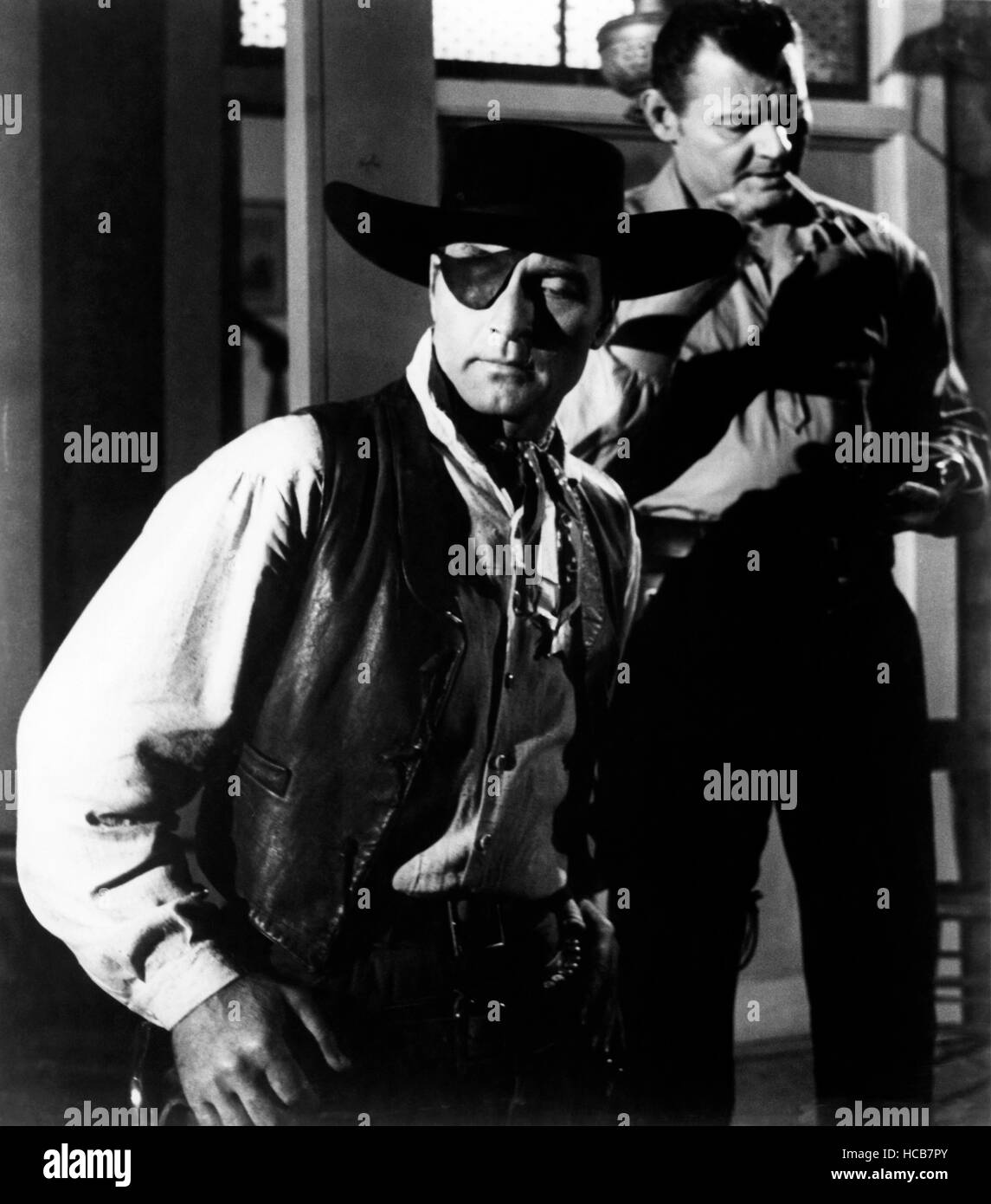 BLACK PATCH, George Montgomery (front) Leo Gordon, 1957 Stock Photo - Alamy