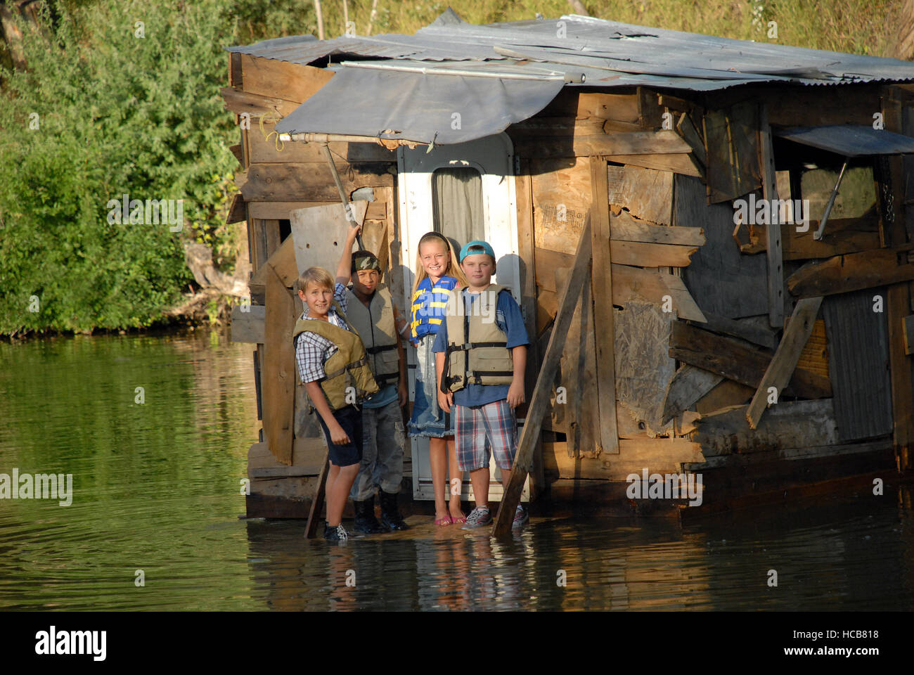 BOATHOUSE DETECTIVES, Cameron Phelts, Oscar Hoggan, Mason Johnson, Ella ...