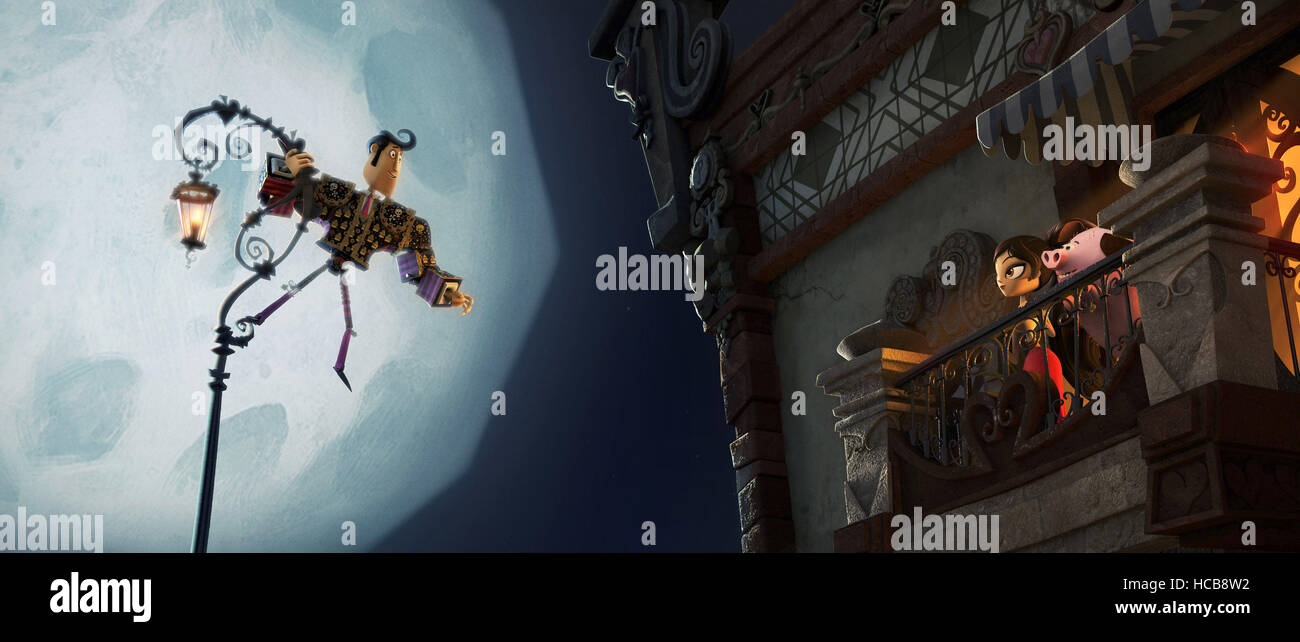 THE BOOK OF LIFE, l-r: Manolo (voice: Diego Luna), Maria (voice: Zoe ...