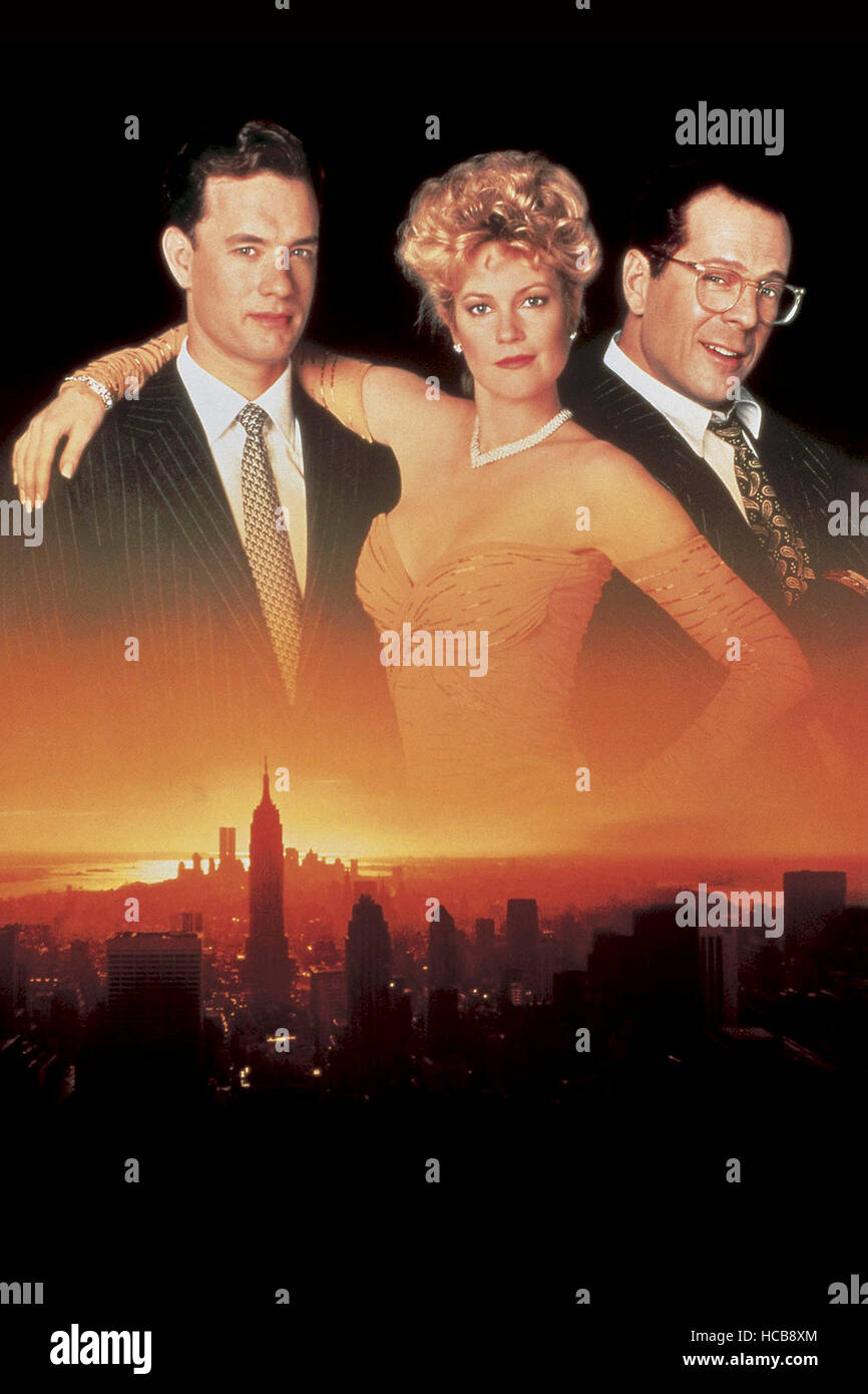 Bonfire Of The Vanities Tom Hanks Melanie Griffith Bruce Willis