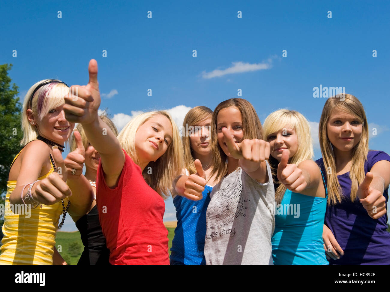 Different hand signals hi-res stock photography and images - Alamy
