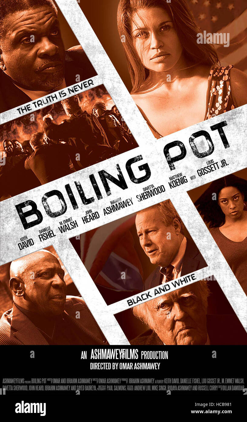BOILING POT, poster, Keith David (top left), Danielle Fishel (top right ...