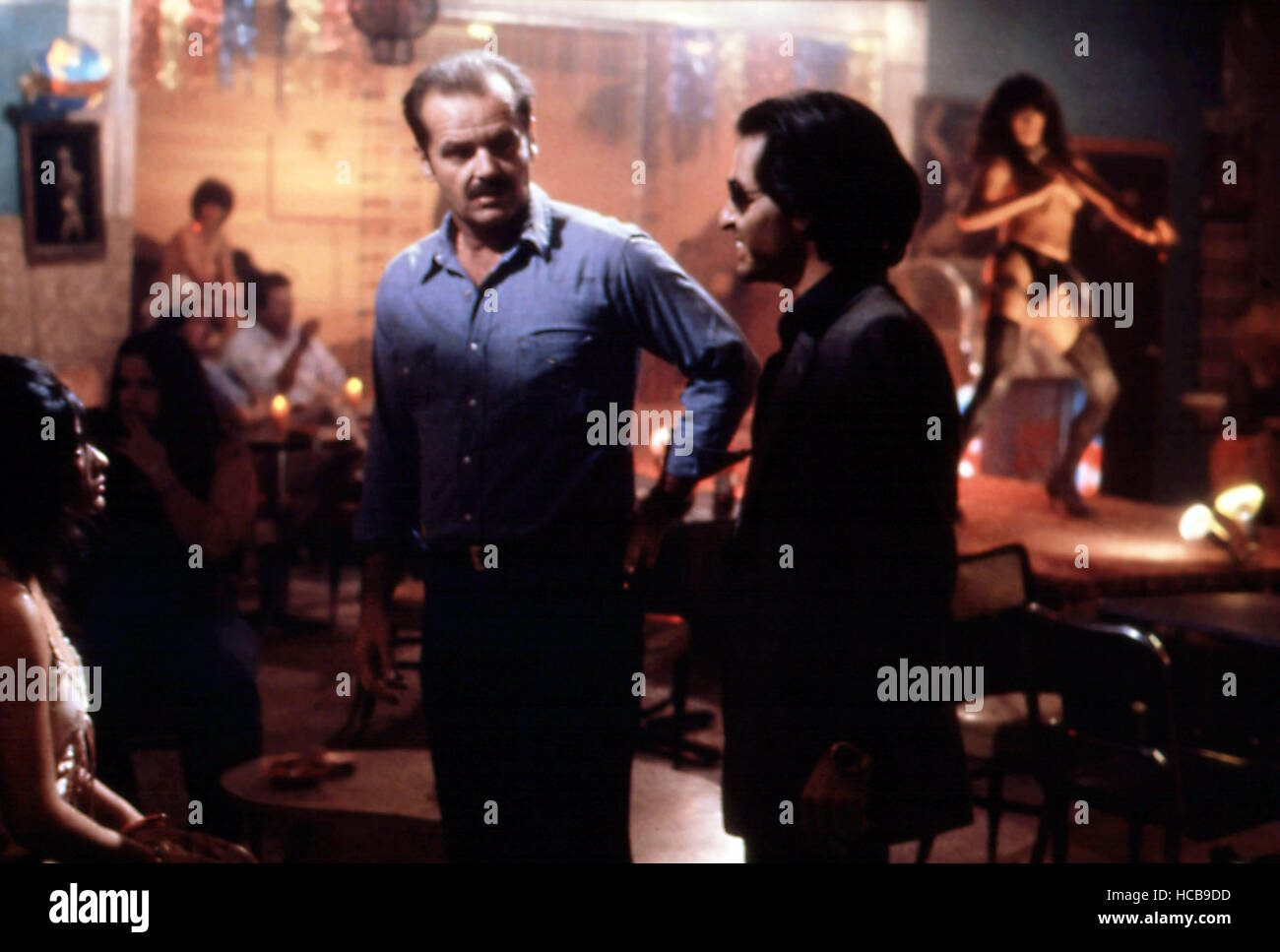 THE BORDER, standing from left: Jack Nicholson, Mike Gomez, 1982 ...