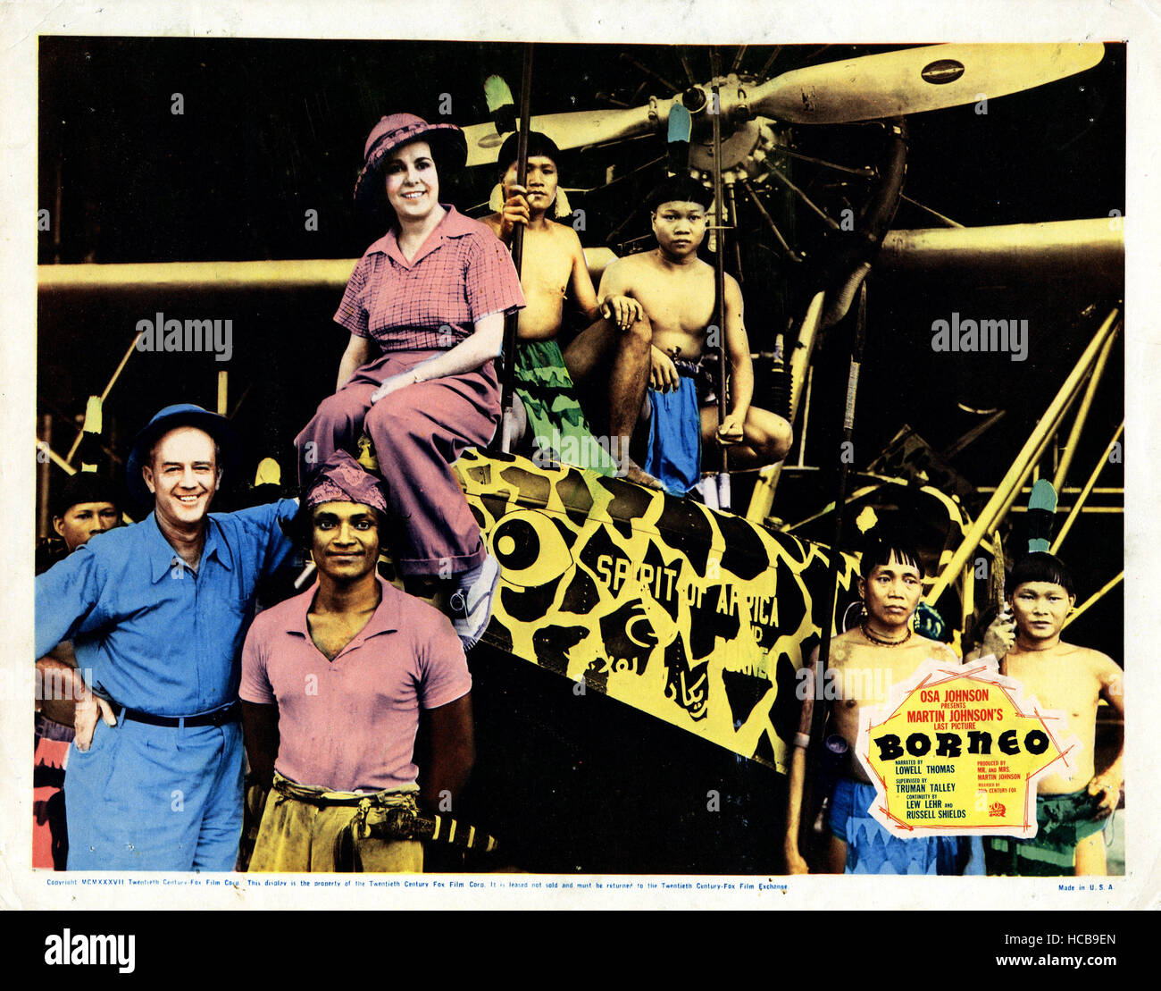 BORNEO, from left, Martin Johnson, Osa Johnson, 1937, TM and copyright ...