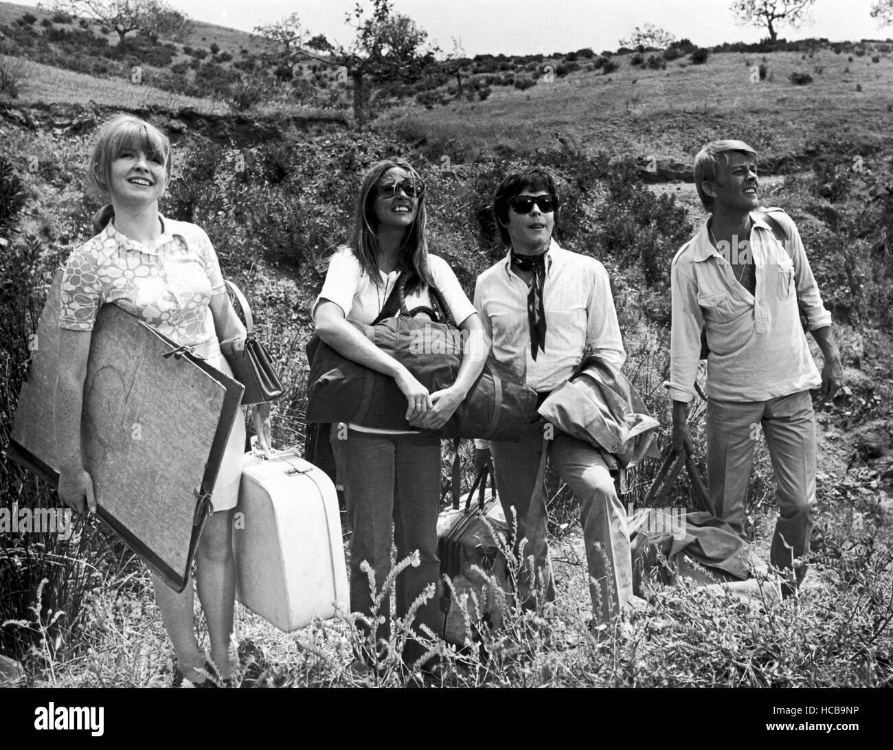 THE BUTTERCUP CHAIN, Jane Asher, Leigh Taylor-Young, Hywel Bennett ...