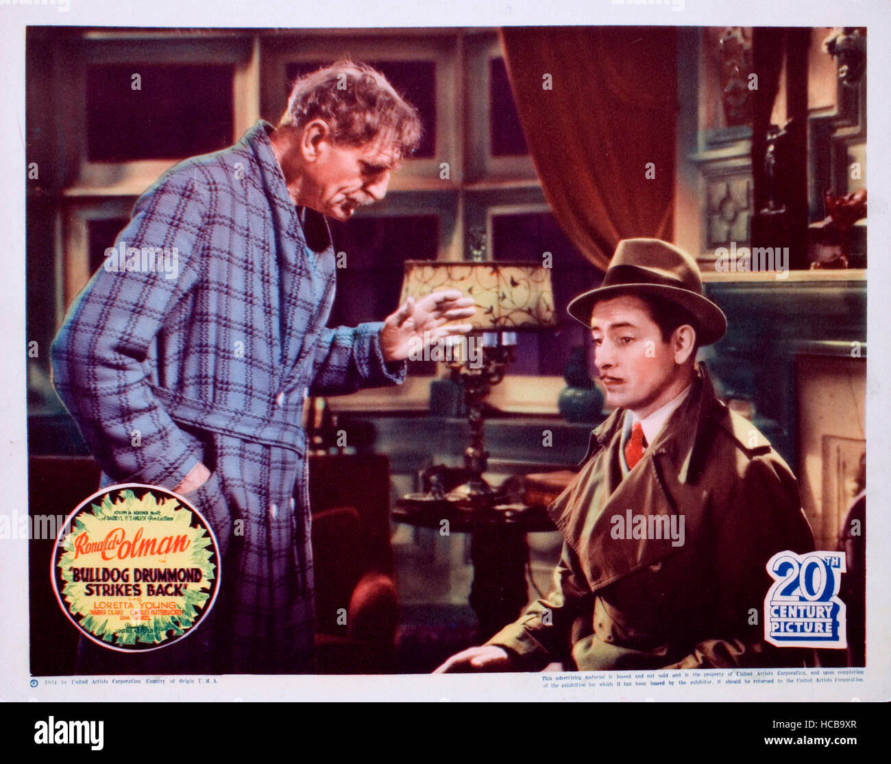 BULLDOG DRUMMOND STRIKES BACK, C. Aubrey Smith, Ronald Colman, 1934 ...