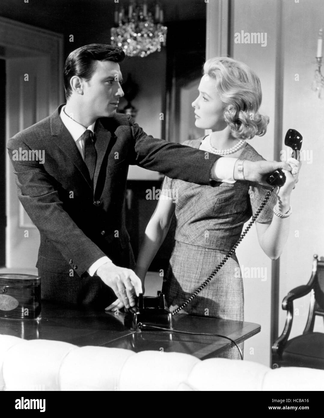 BUTTERFIELD 8, Laurence Harvey, Dina Merrill, 1960 Stock Photo - Alamy