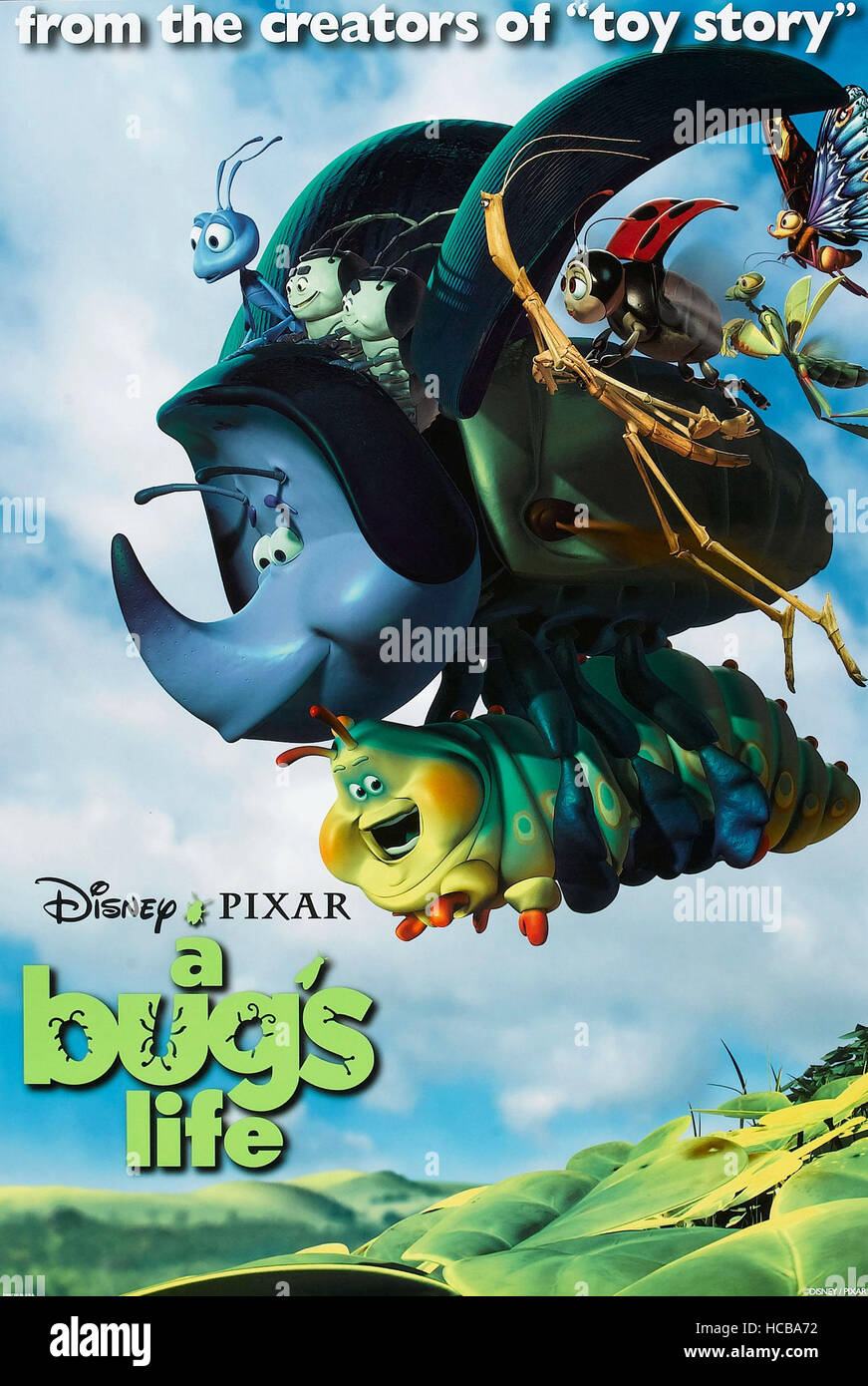 A BUG'S LIFE, US poster art, Heimlich, (below), 1998. ©Buena Vista ...