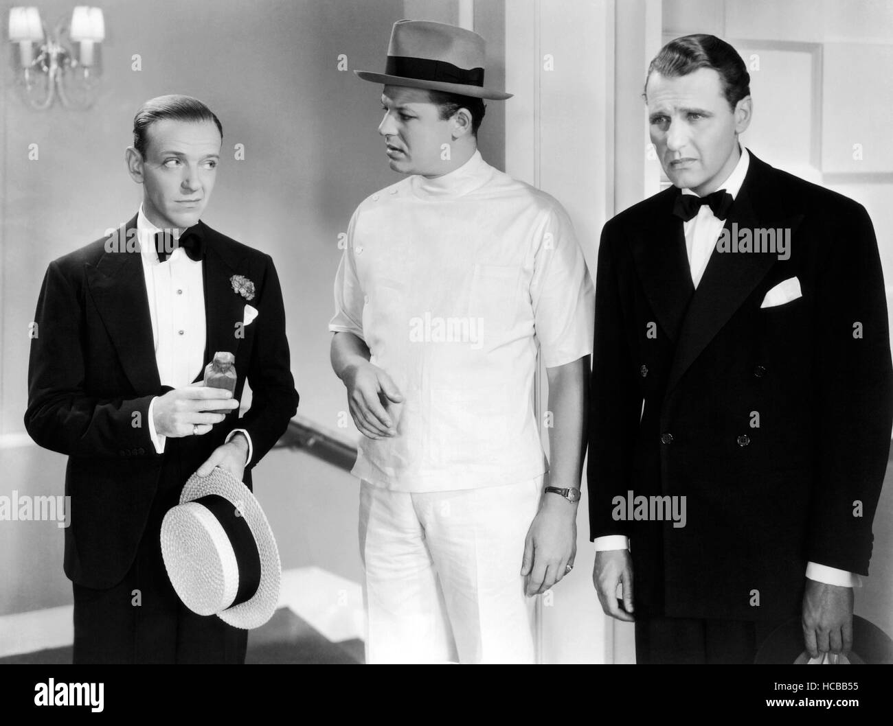 CAREFREE, from left: Fred Astaire, Jack Carson, Ralph Bellamy, 1938 ...