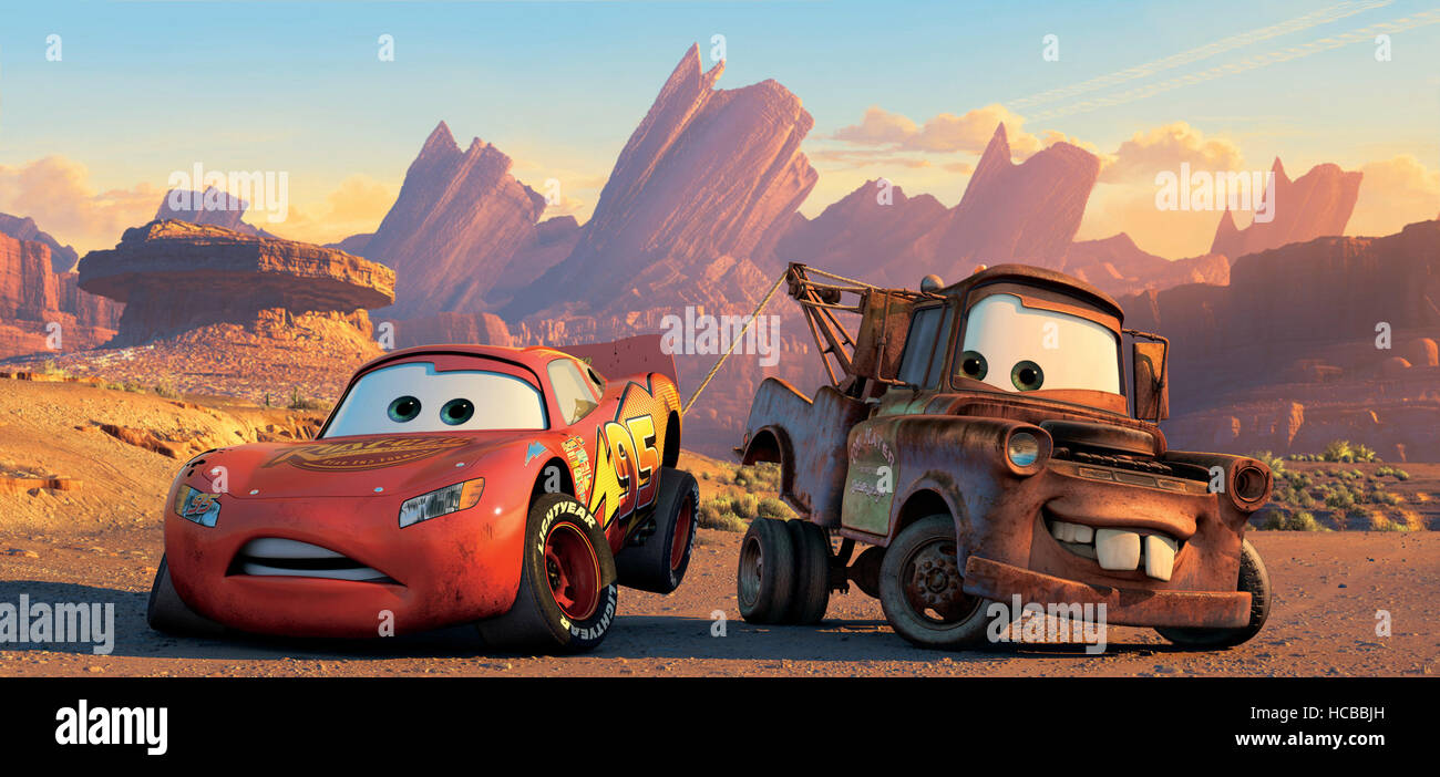 CARS, Lightening McQueen, Mater, 2006, (c) Walt Disney/courtesy Everett ...