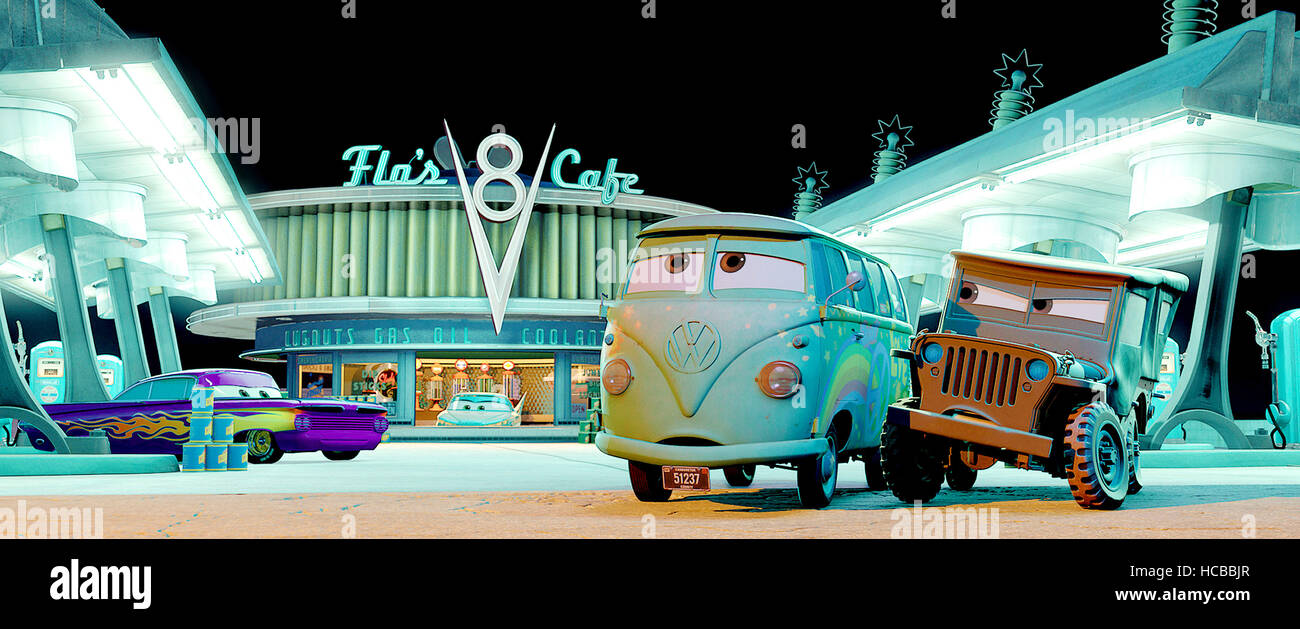 CARS, Filmore, Sarge, 2006, (c) Walt Disney/courtesy Everett Collection ...