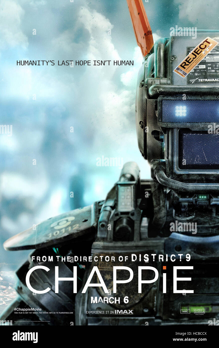 CHAPPIE, US advance poster, Chappie (Sharlto Copley), 2015. ©Columbia ...