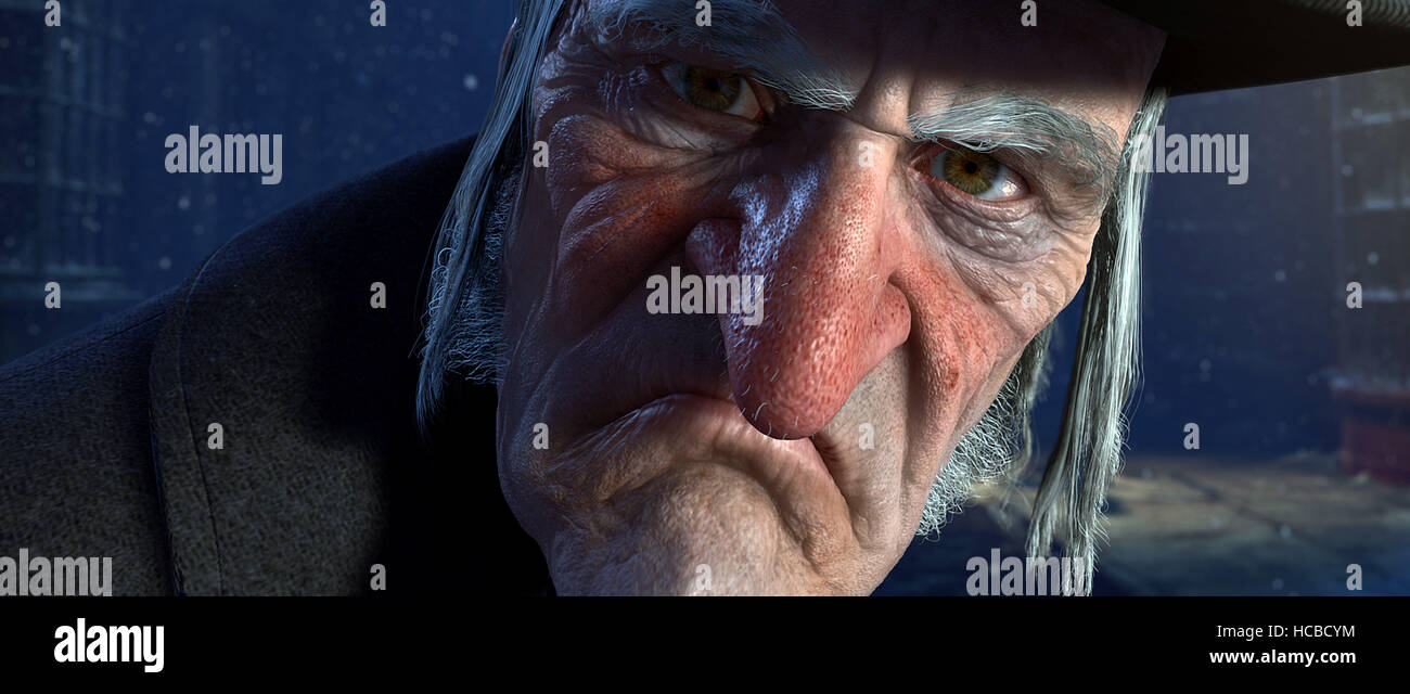 A CHRISTMAS CAROL, Scrooge (voice: Jim Carrey), 2009. ©Walt Disney ...