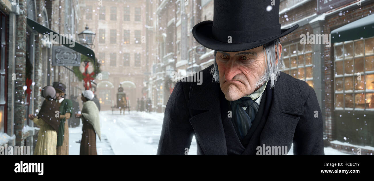 A CHRISTMAS CAROL, Scrooge (voice: Jim Carrey), 2009. ©Walt Disney ...