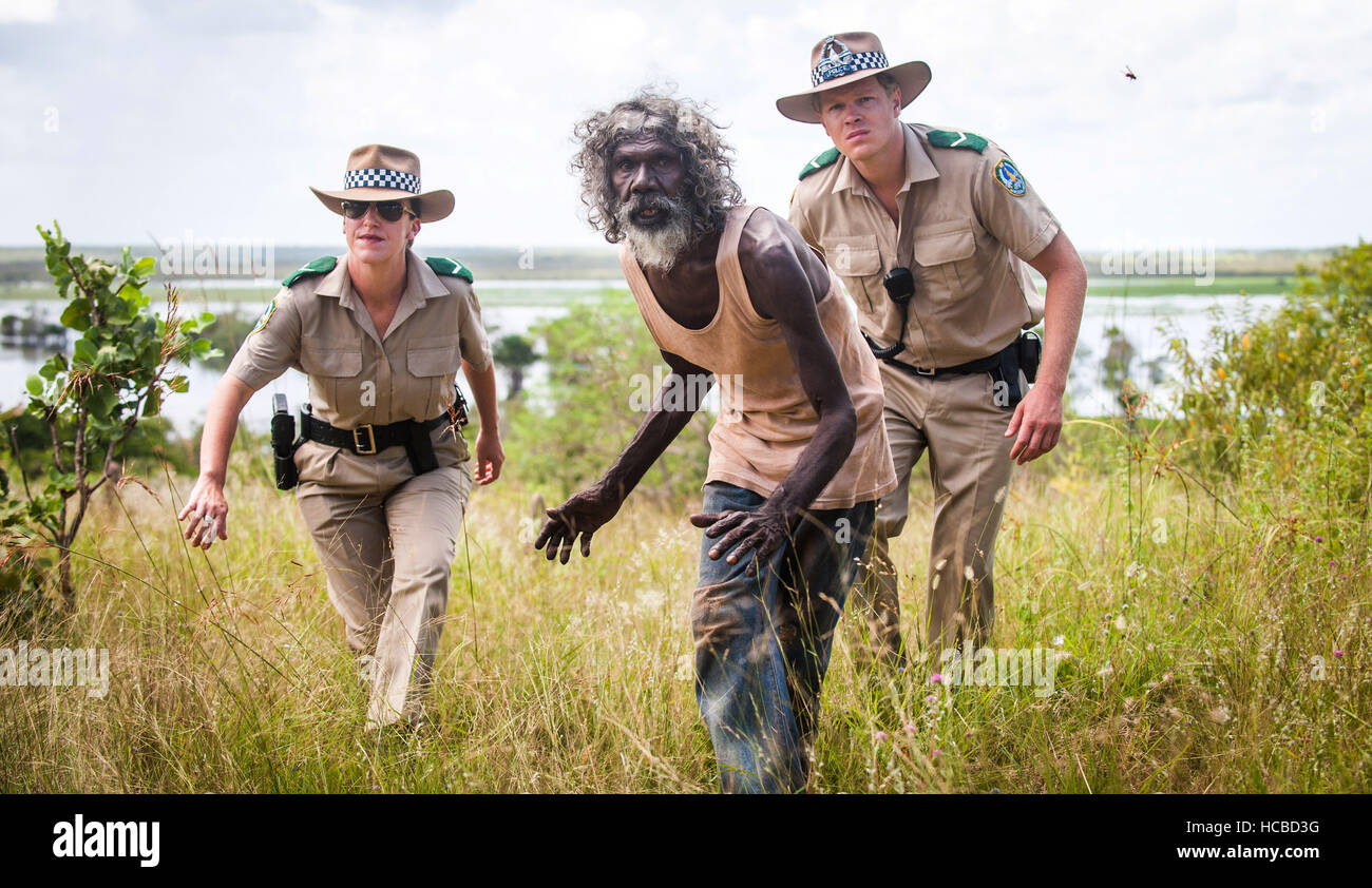 CHARLIE'S COUNTRY, from left: Fiona Lanyon, David Gulpilil, Luke Ford ...