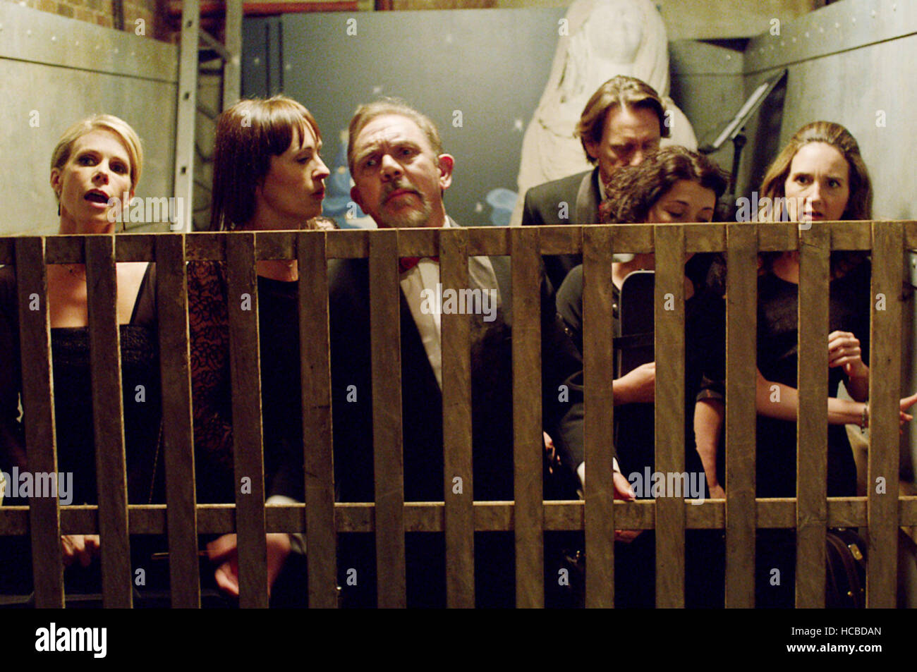 CHRISTMAS EVE, from left: Cheryl Hines, Juliet Aubrey, David Bamber ...