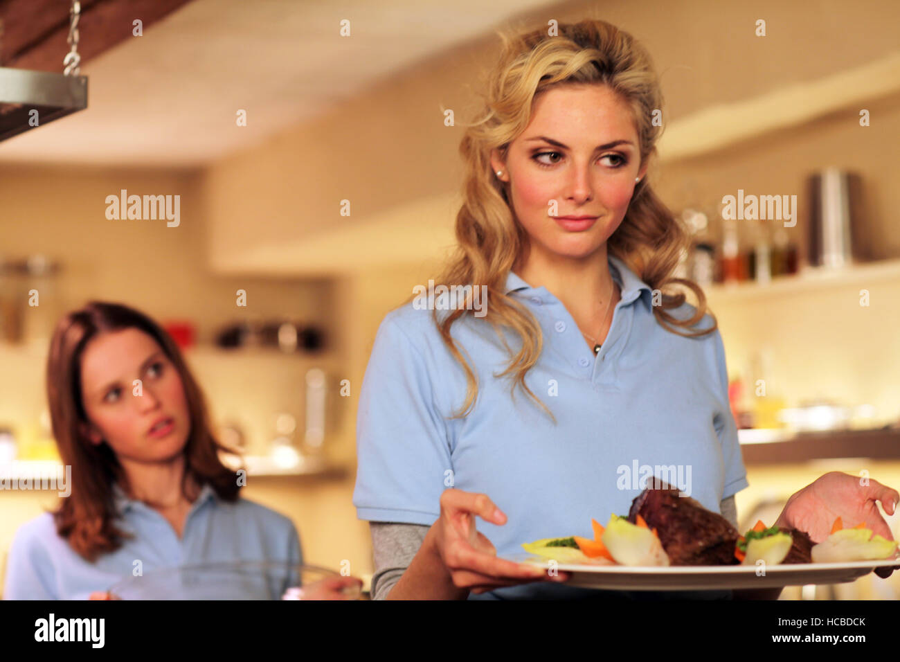 CHALET GIRL, (aka POWDER GIRL), l-r: Felicity Jones, Tamsin Egerton ...