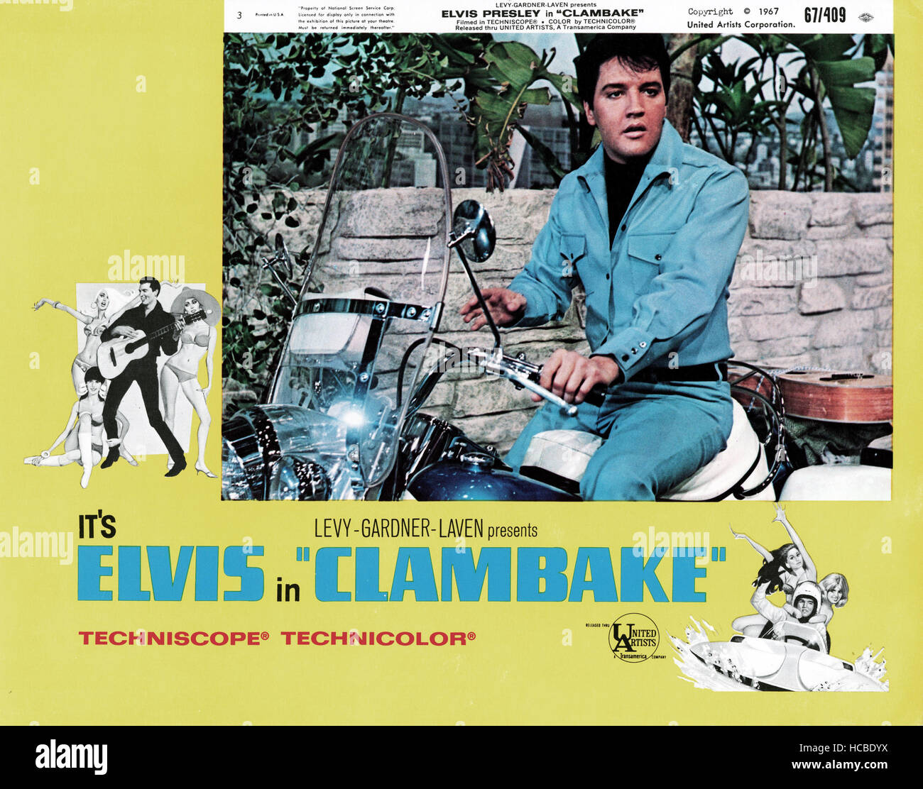 CLAMBAKE, Elvis Presley, 1967 Stock Photo - Alamy
