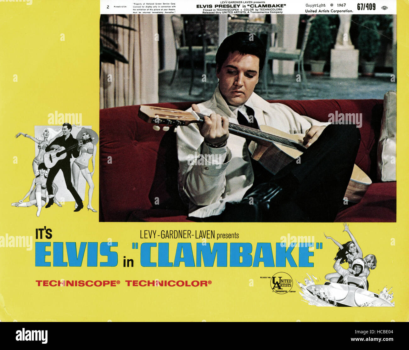 CLAMBAKE, Elvis Presley, 1967 Stock Photo - Alamy
