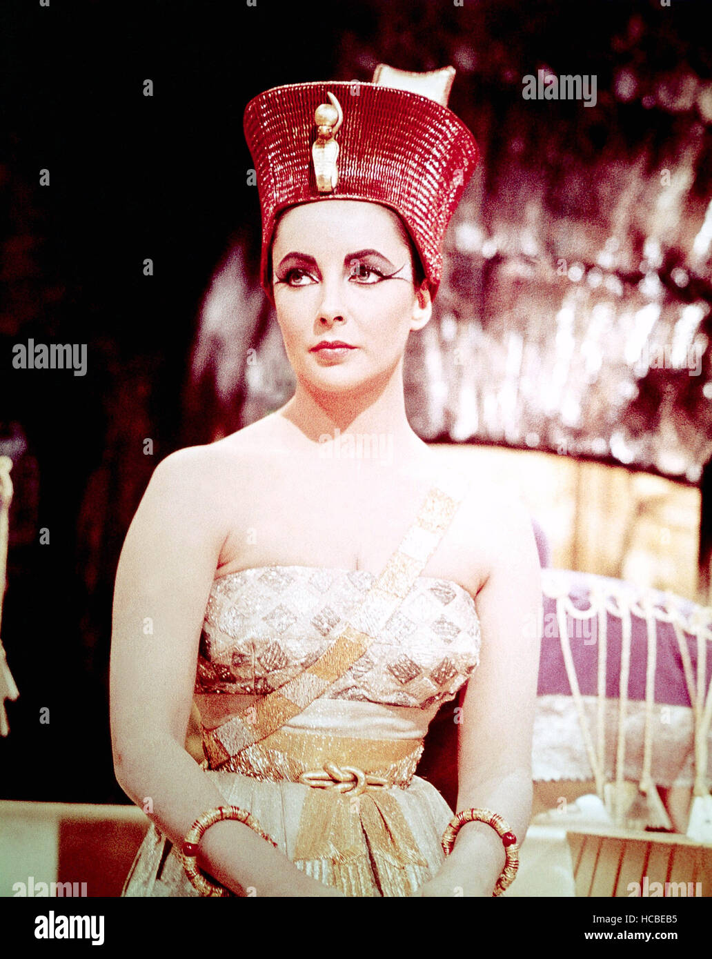 CLEOPATRA, Elizabeth Taylor as Cleopatra, 1963. TM & Copyright ©20th ...