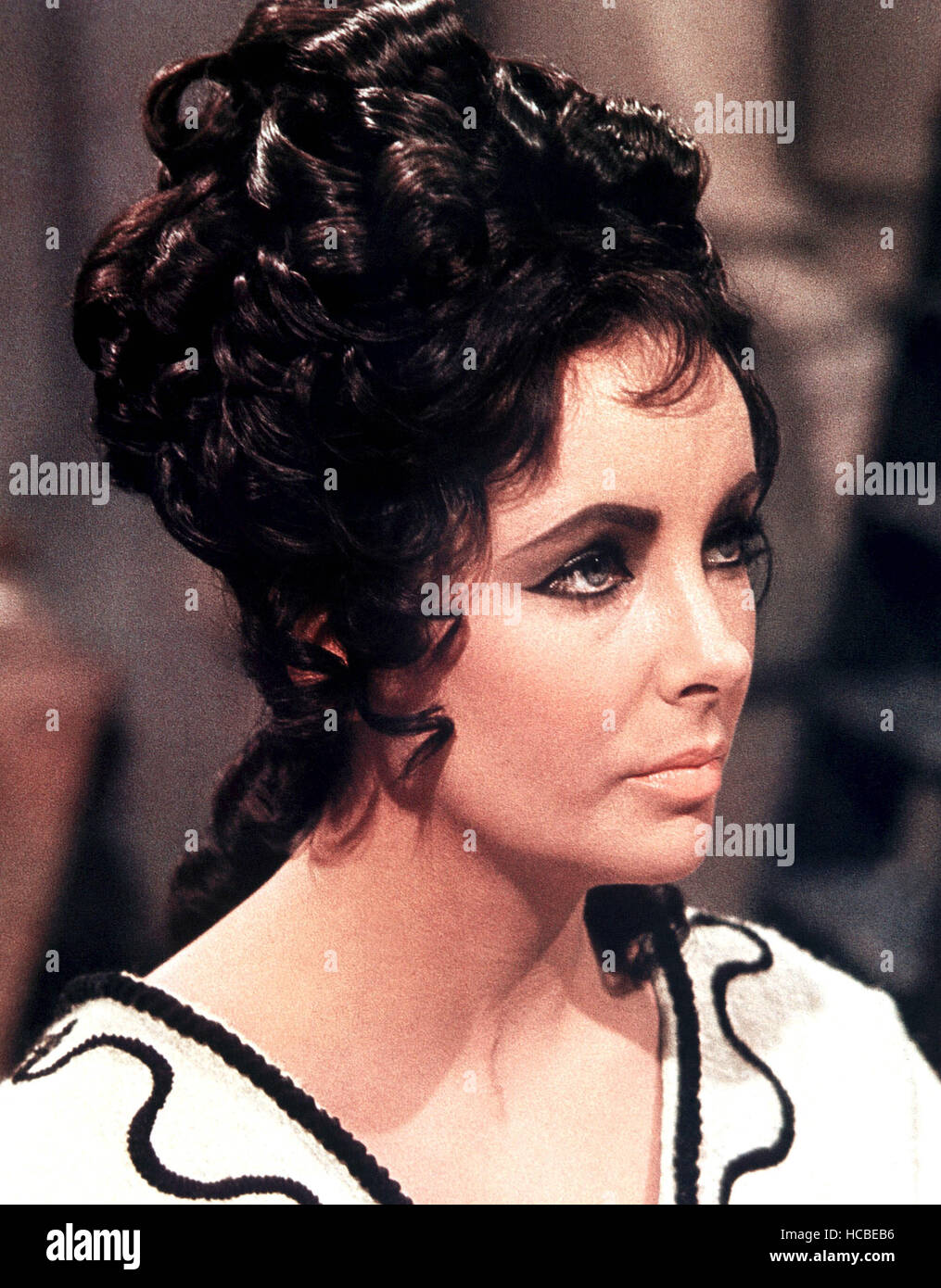 CLEOPATRA, Elizabeth Taylor as Cleopatra, 1963. TM & Copyright ©20th ...
