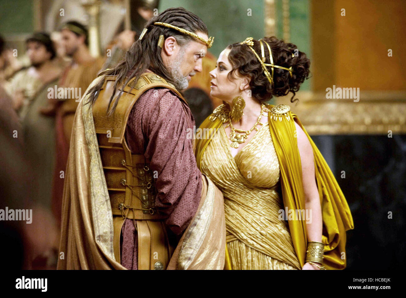 CLASH OF THE TITANS, from left: Mads Mikkelsen, Polly Walker, 2010. Ph: Jay Maidment/©Warner ...