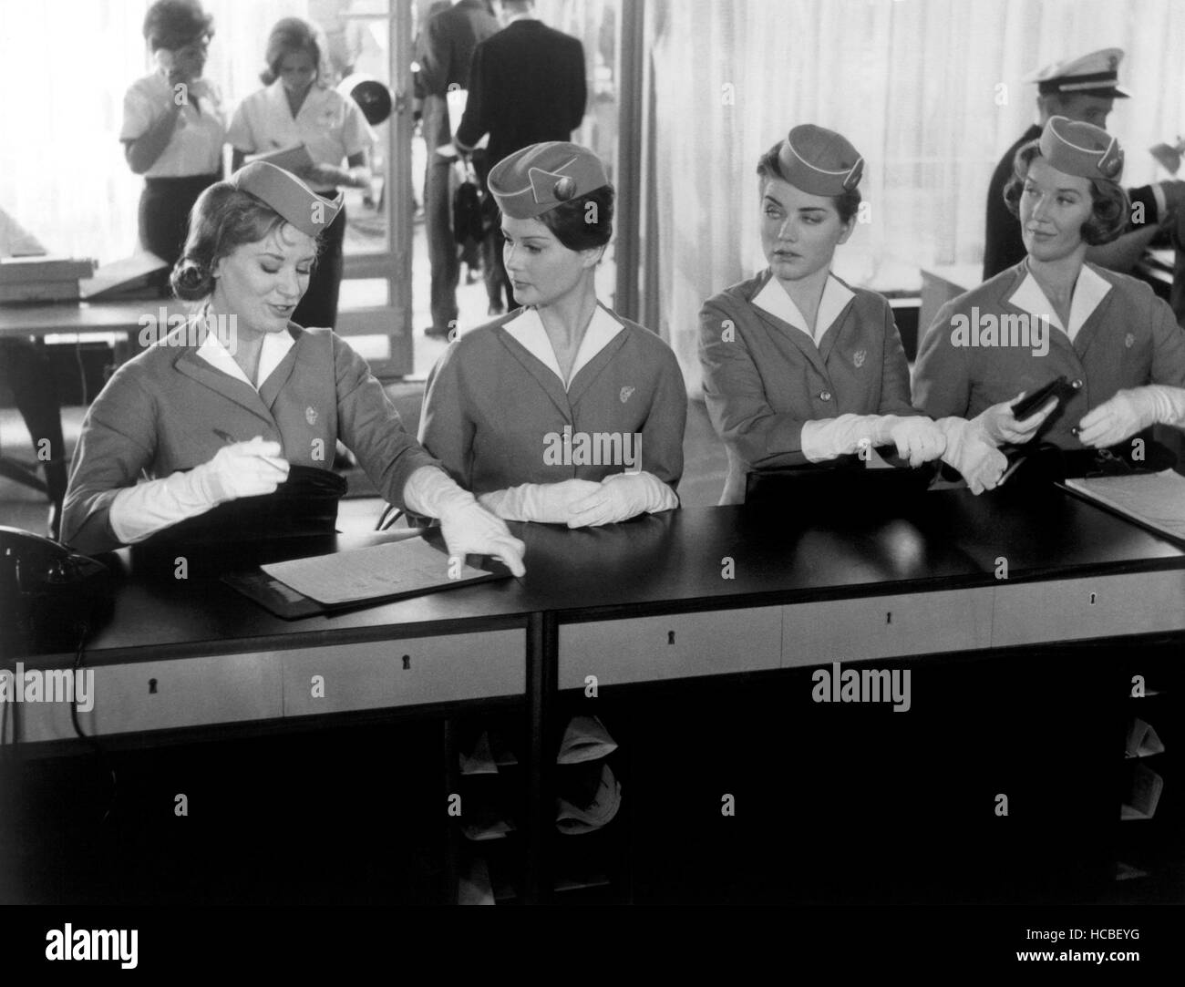 COME FLY WITH ME, from left: Lois Nettleton, Pamela Tiffin, Dolores ...