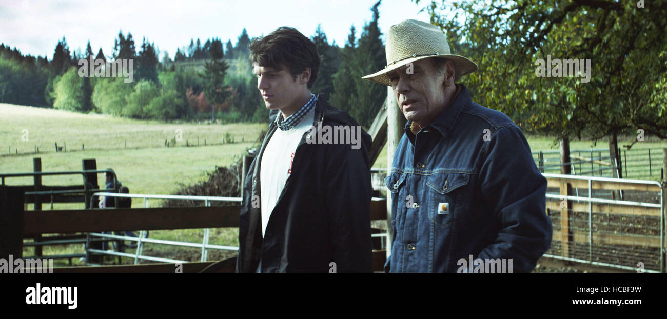 C.O.G., from left: Jonathan Groff, Dean Stockwell, 2013. ph: David King ...