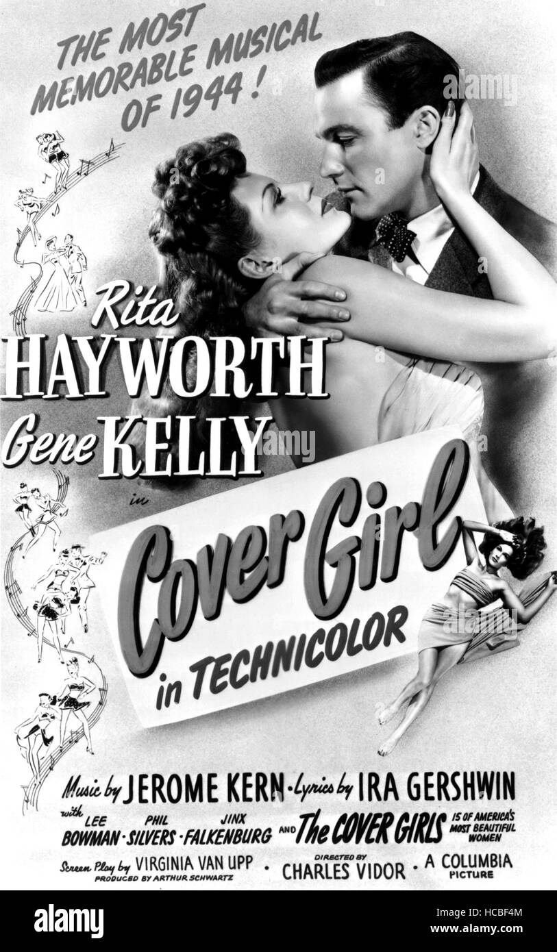 COVER GIRL, Rita Hayworth, Gene Kelly, 1944 Stock Photo - Alamy