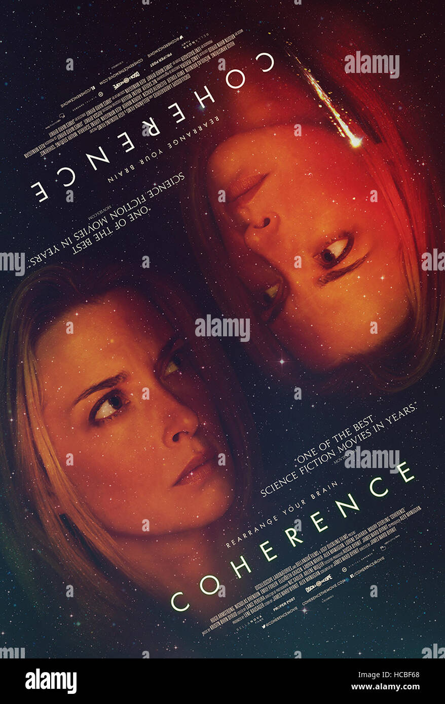 COHERENCE, poster art, Emily Foxler, 2013. ©Oscilloscope Laboratories ...