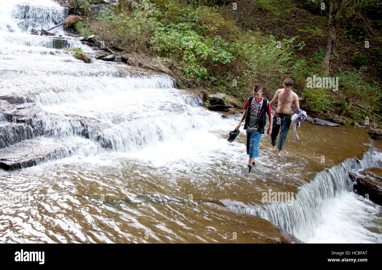 THE COLD LANDS, from left: Silas Yelich, Peter Scanavino, 2013 Stock ...